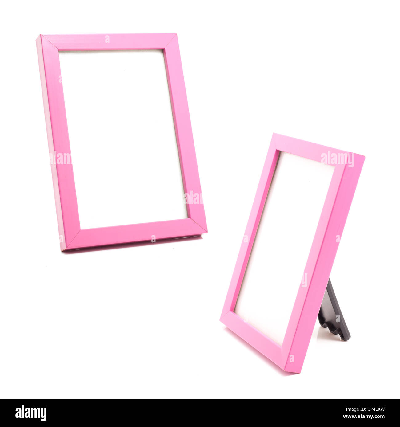 retro color wood photo frame Stock Photo - Alamy