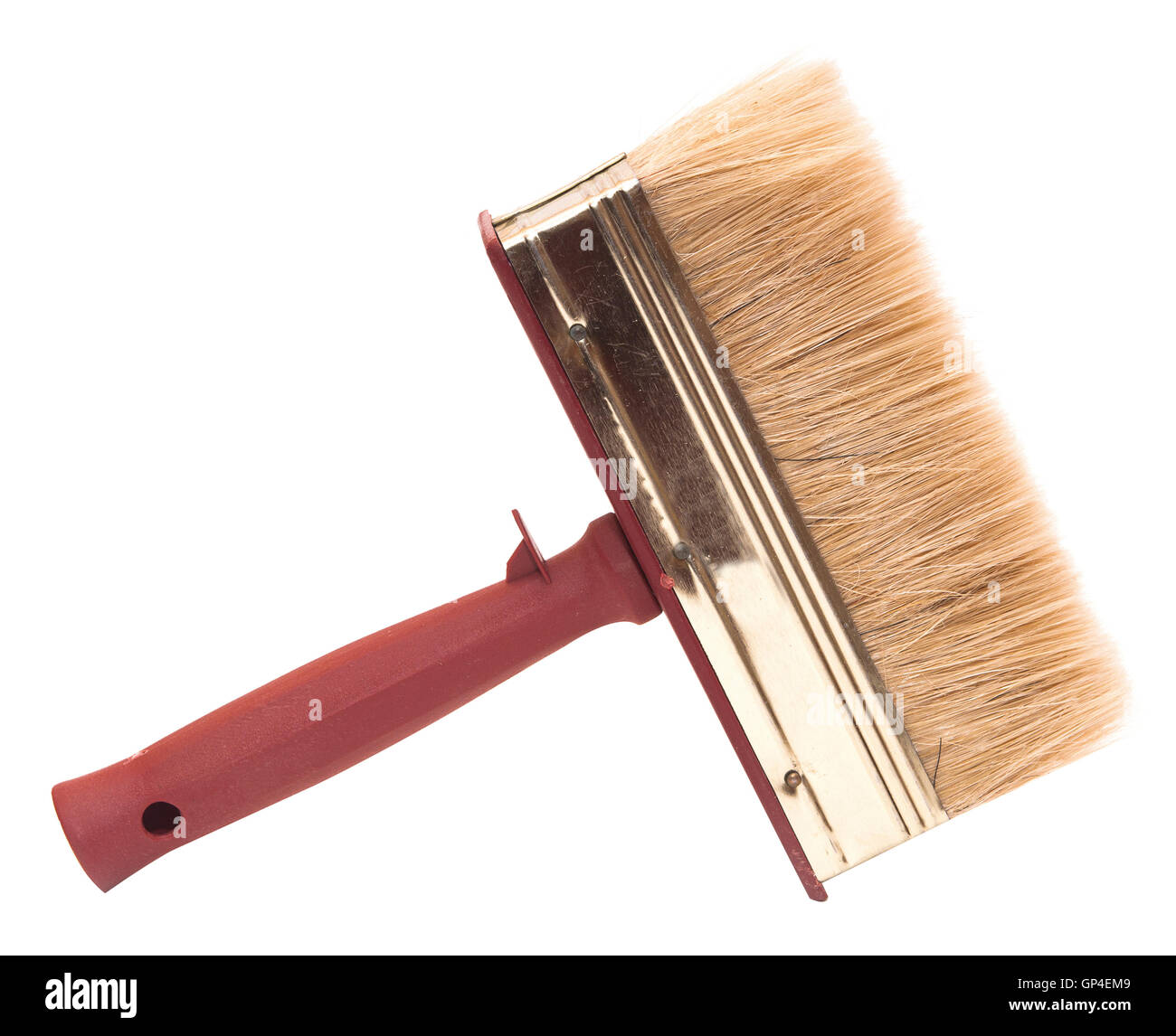 Paint brush isolated on white Stock Photo - Alamy