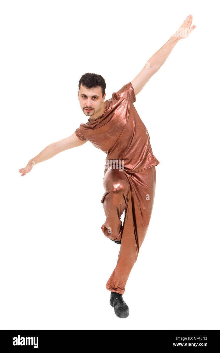 Attractive modern dancer showing some movements Stock Photo - Alamy