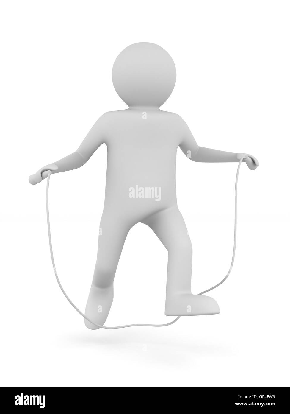 Man jumps rope on hi-res stock photography and images - Alamy