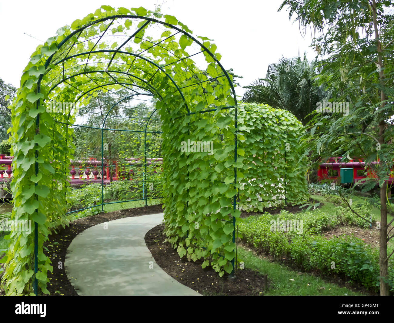 garden park scene Stock Photo - Alamy