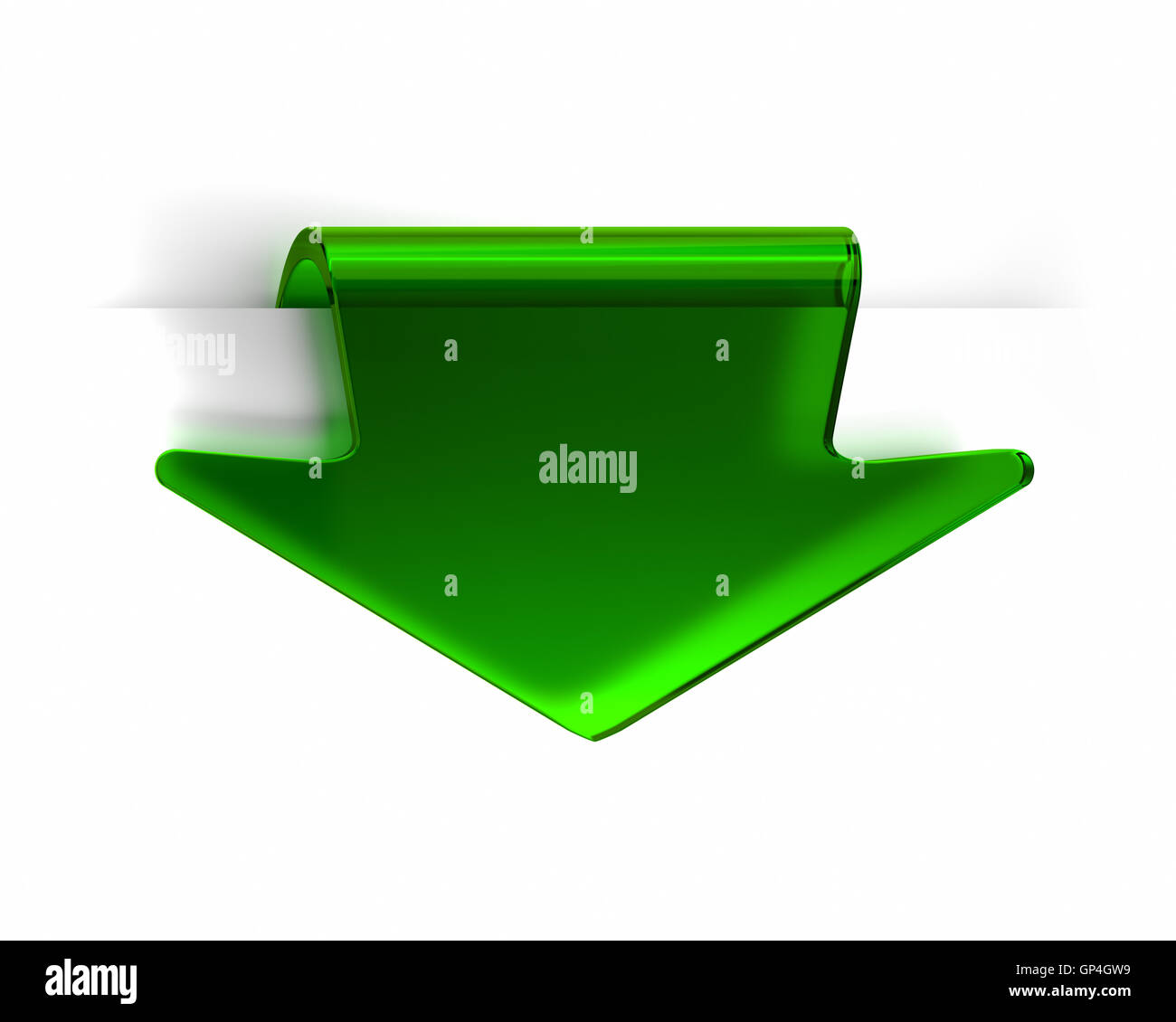 Arrow text symbol Cut Out Stock Images & Pictures - Alamy