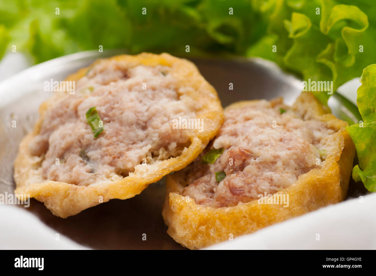 pork and tofu dim sum Stock Photo - Alamy