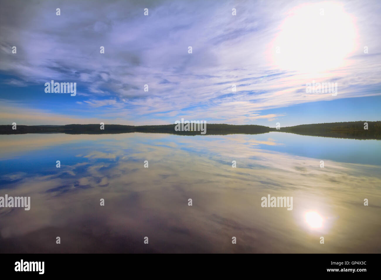 boat moves smoothly through water. camera mounted on bow of boat ...