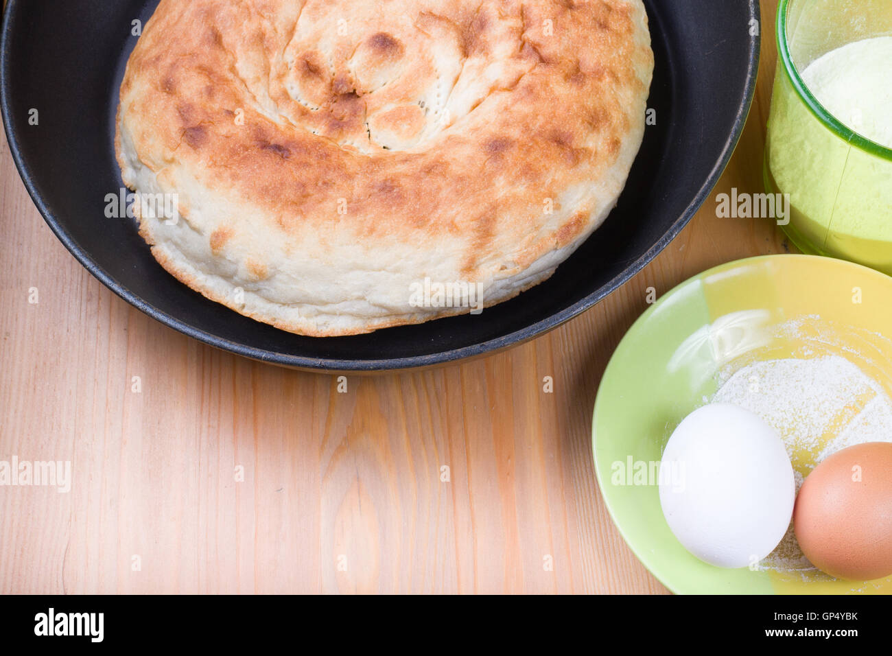 culinary product and its components on table Stock Photo - Alamy