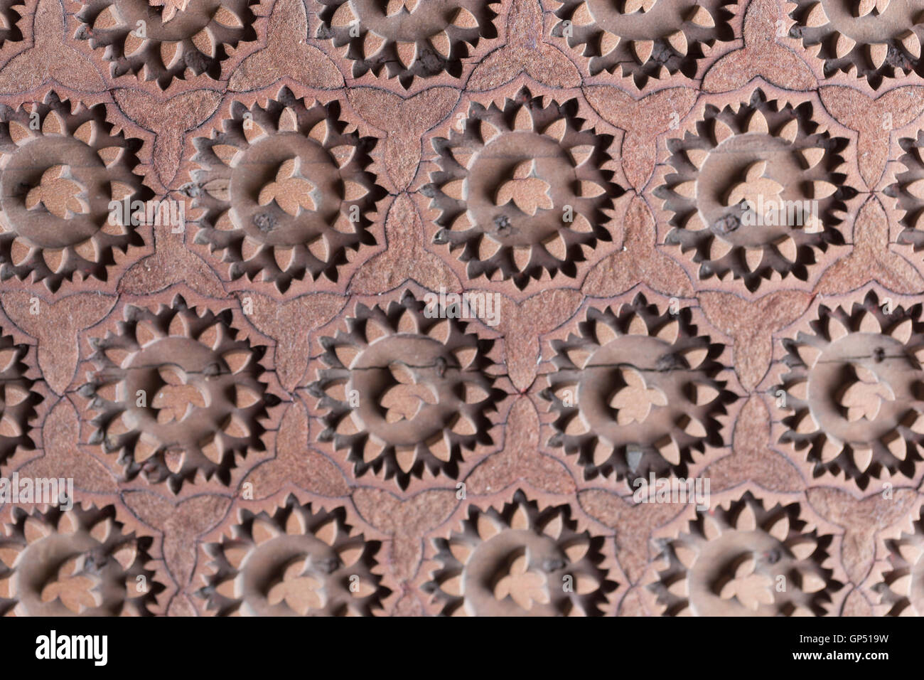 Silk textile printing block Stock Photo - Alamy