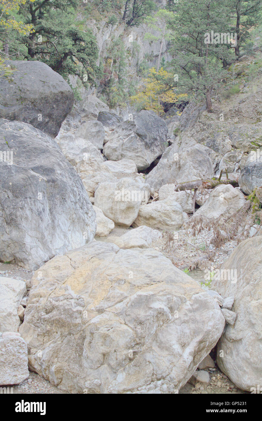 Brook with large stones hi-res stock photography and images - Alamy