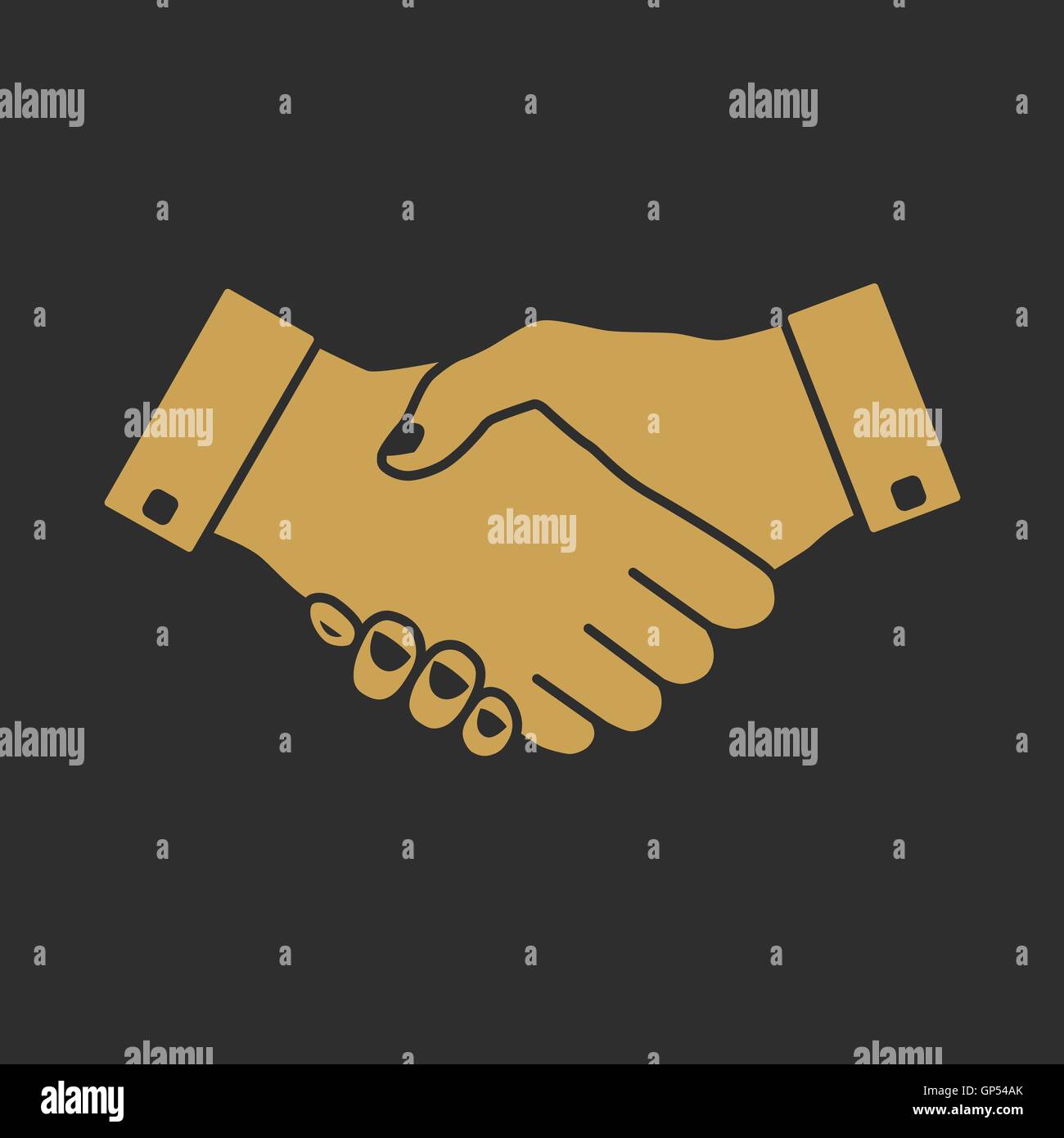 Handshake graphic hi-res stock photography and images - Alamy