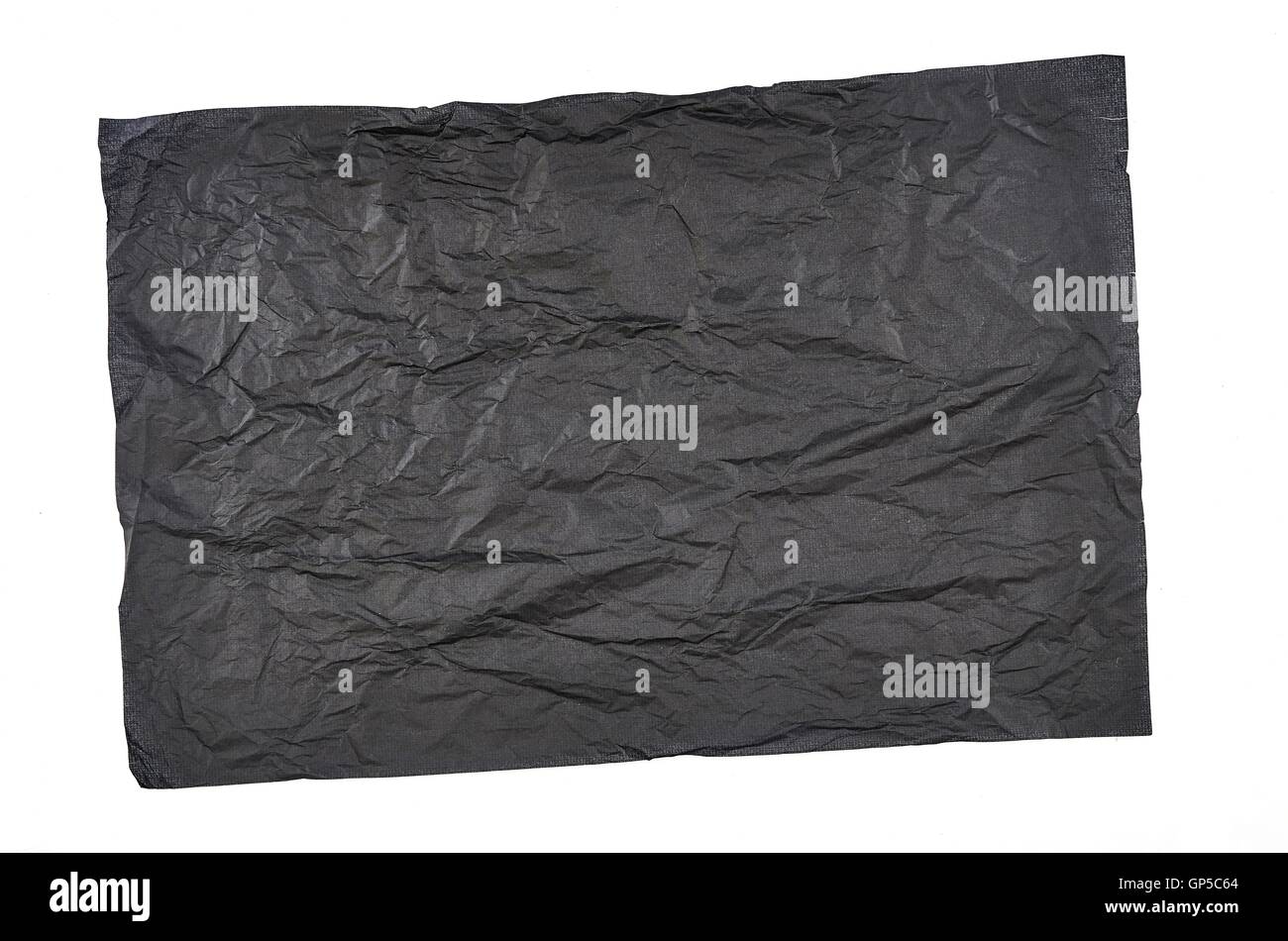 Crushed old dirty paper Cut Out Stock Images & Pictures - Alamy
