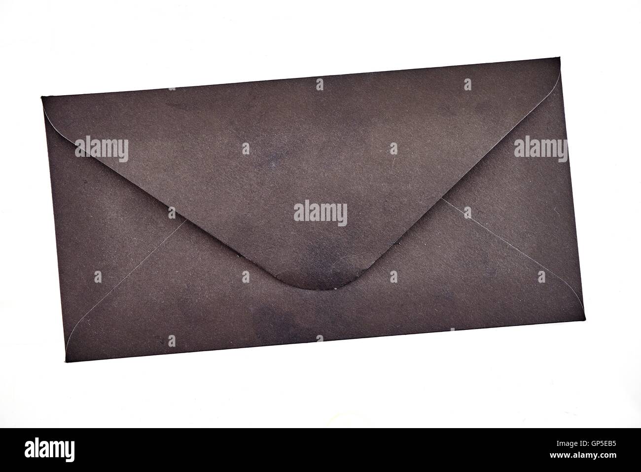 A studio photo of a black envelope Stock Photo - Alamy