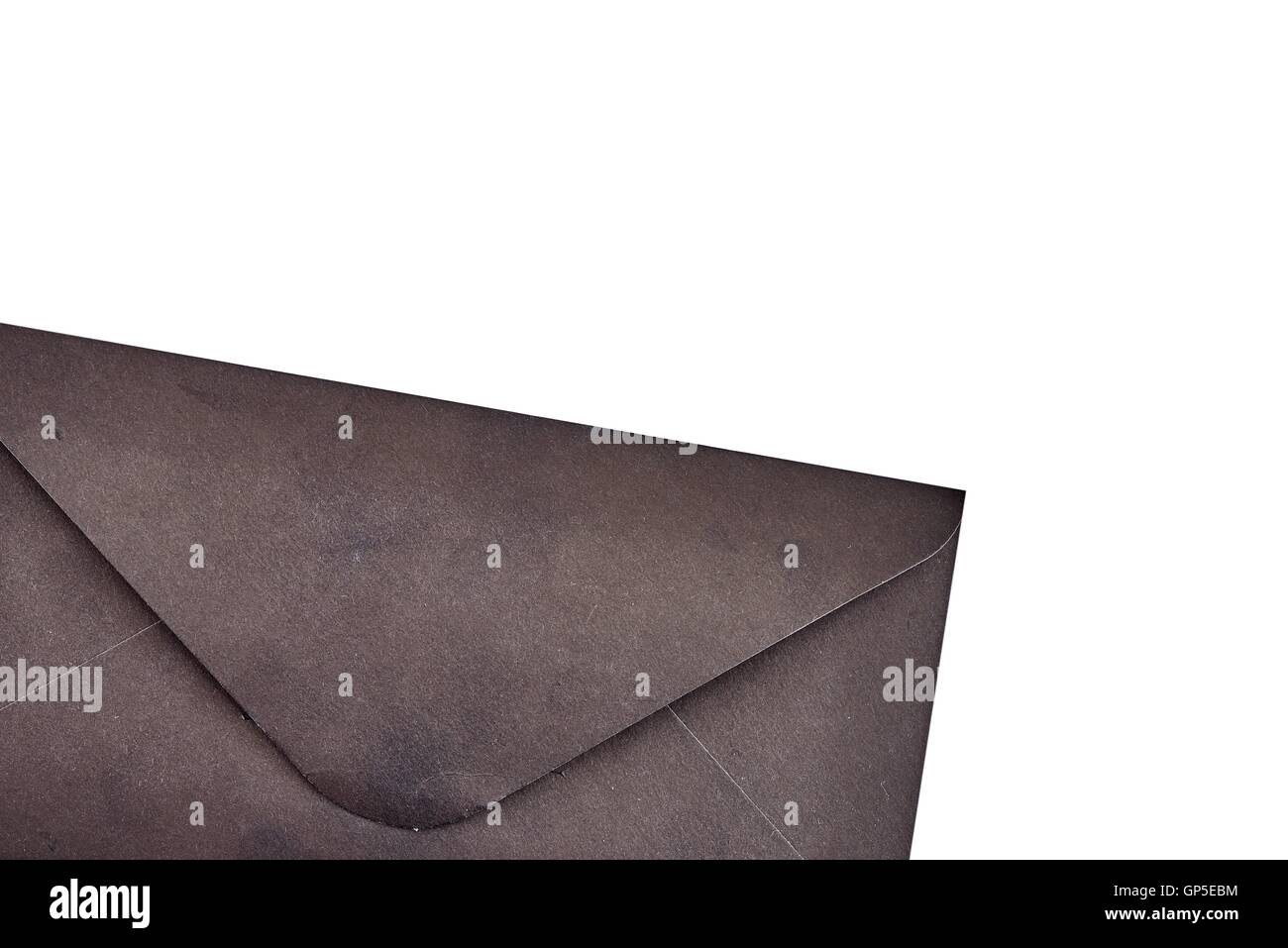 A studio photo of a black envelope Stock Photo - Alamy