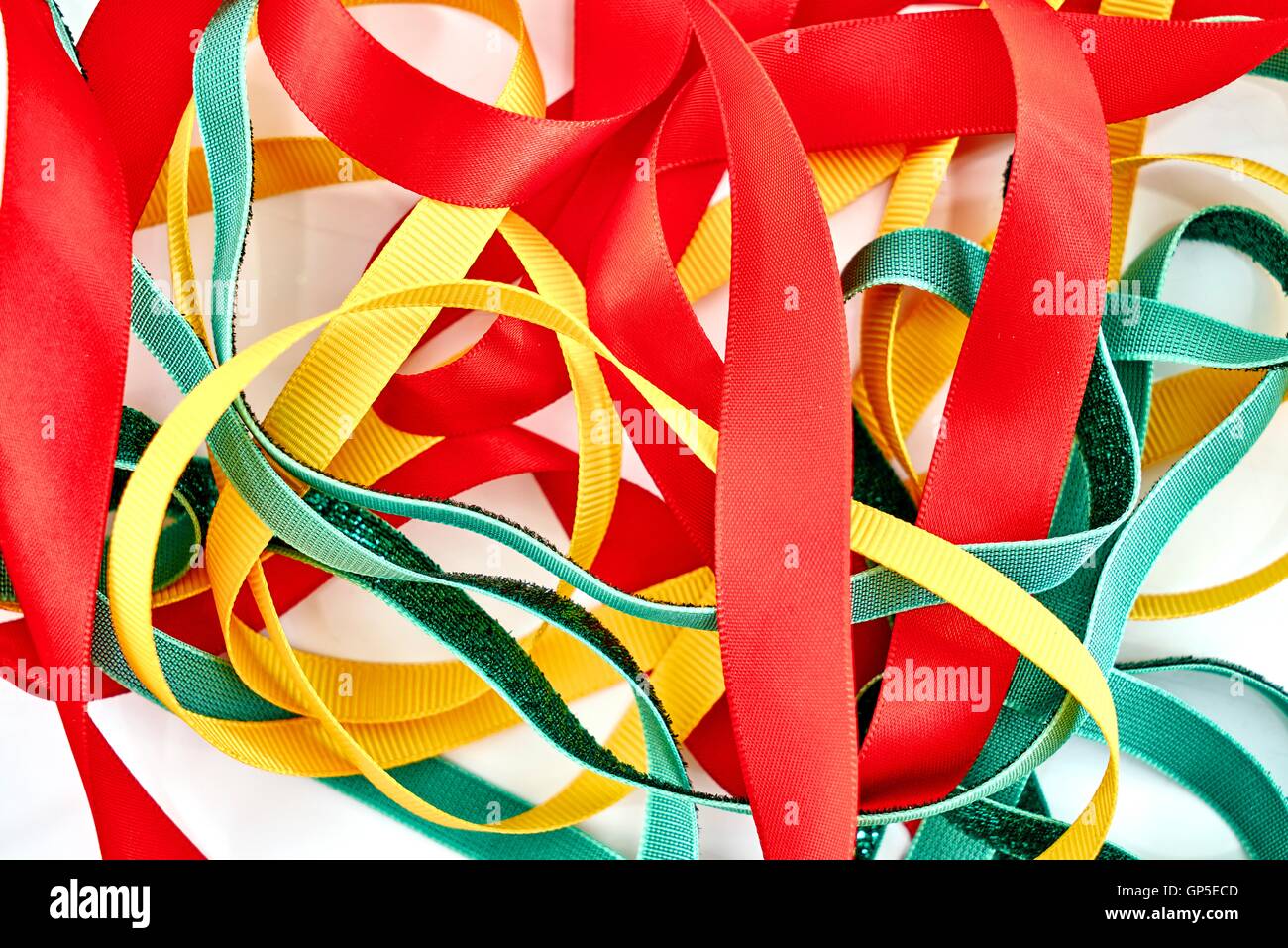 A studio photo of gift wrapping items Stock Photo - Alamy