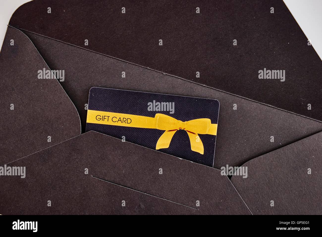 A studio photo of a black envelope Stock Photo - Alamy