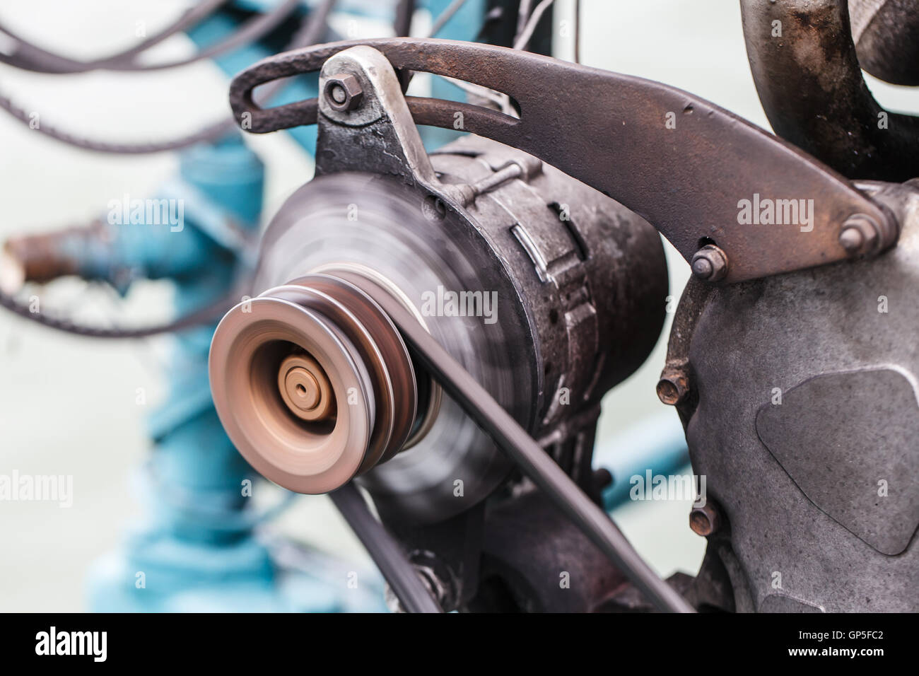 ferry motor engine moving Stock Photo - Alamy