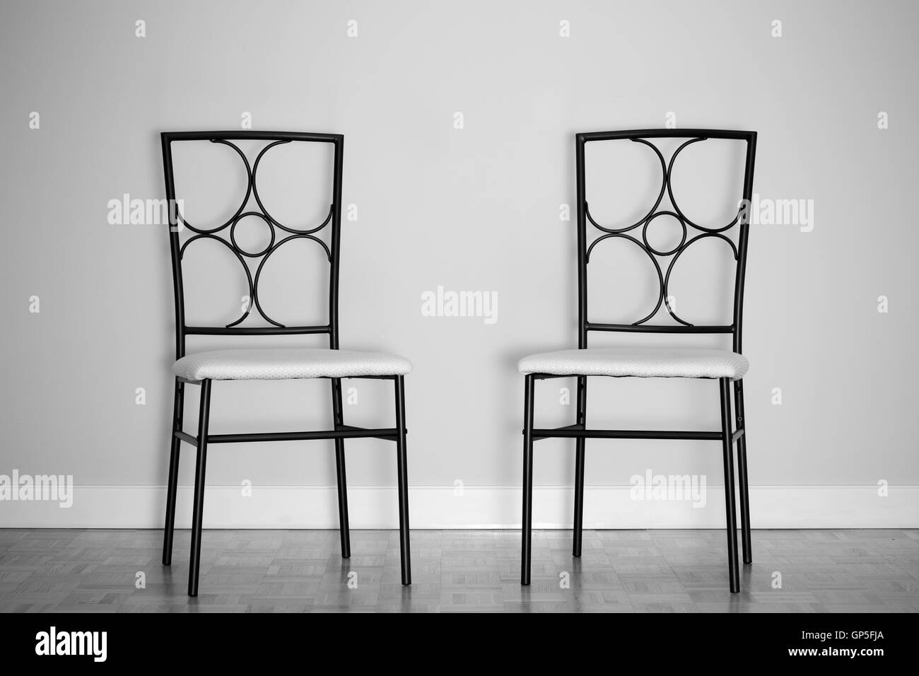 Minimalist office interior Black and White Stock Photos & Images - Alamy
