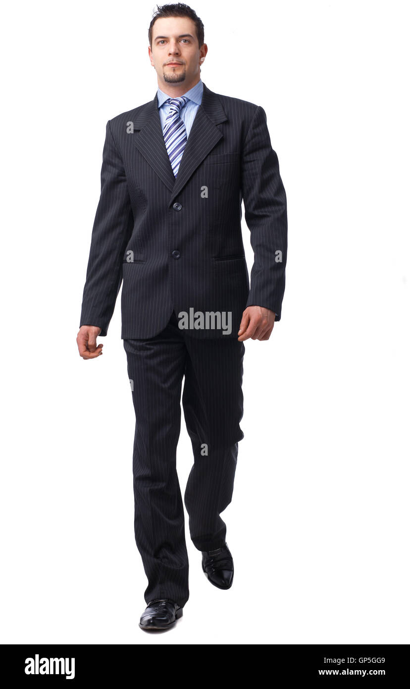 Businessman go success successful hi-res stock photography and images ...