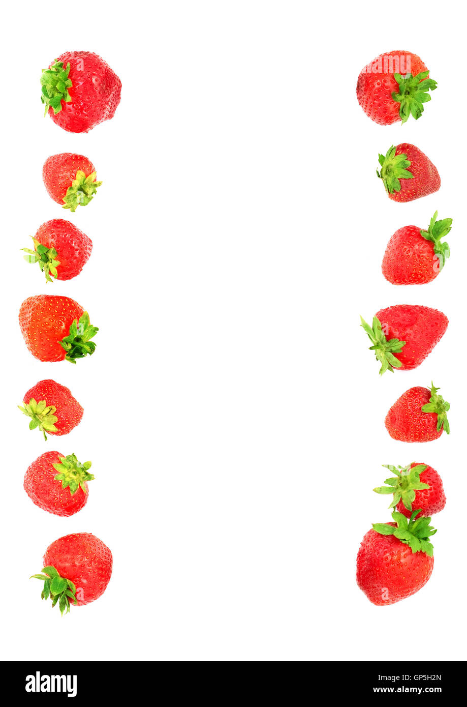 Strawberry fruit frame hi-res stock photography and images - Alamy
