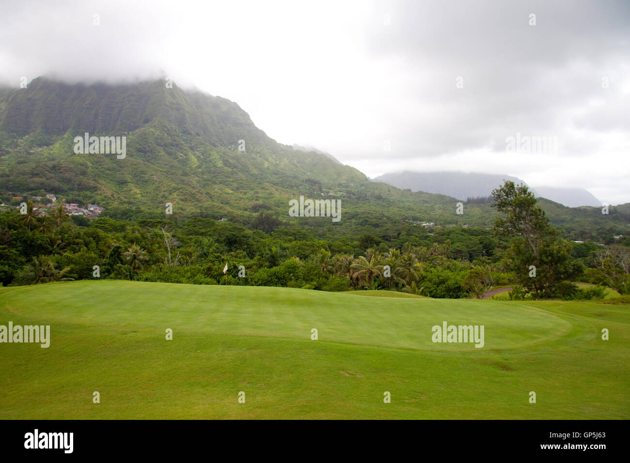 Beautiful Golf Course Stock Photo - Alamy