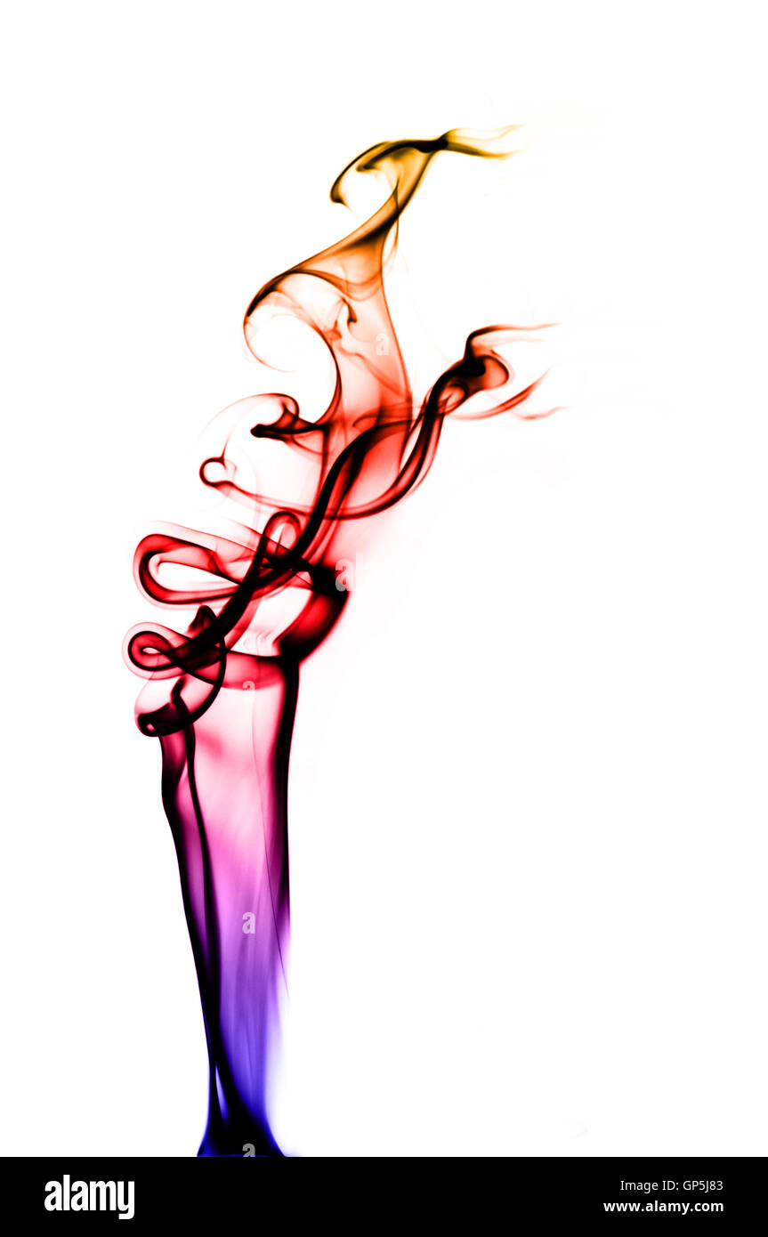 colored smoke isolated Stock Photo - Alamy