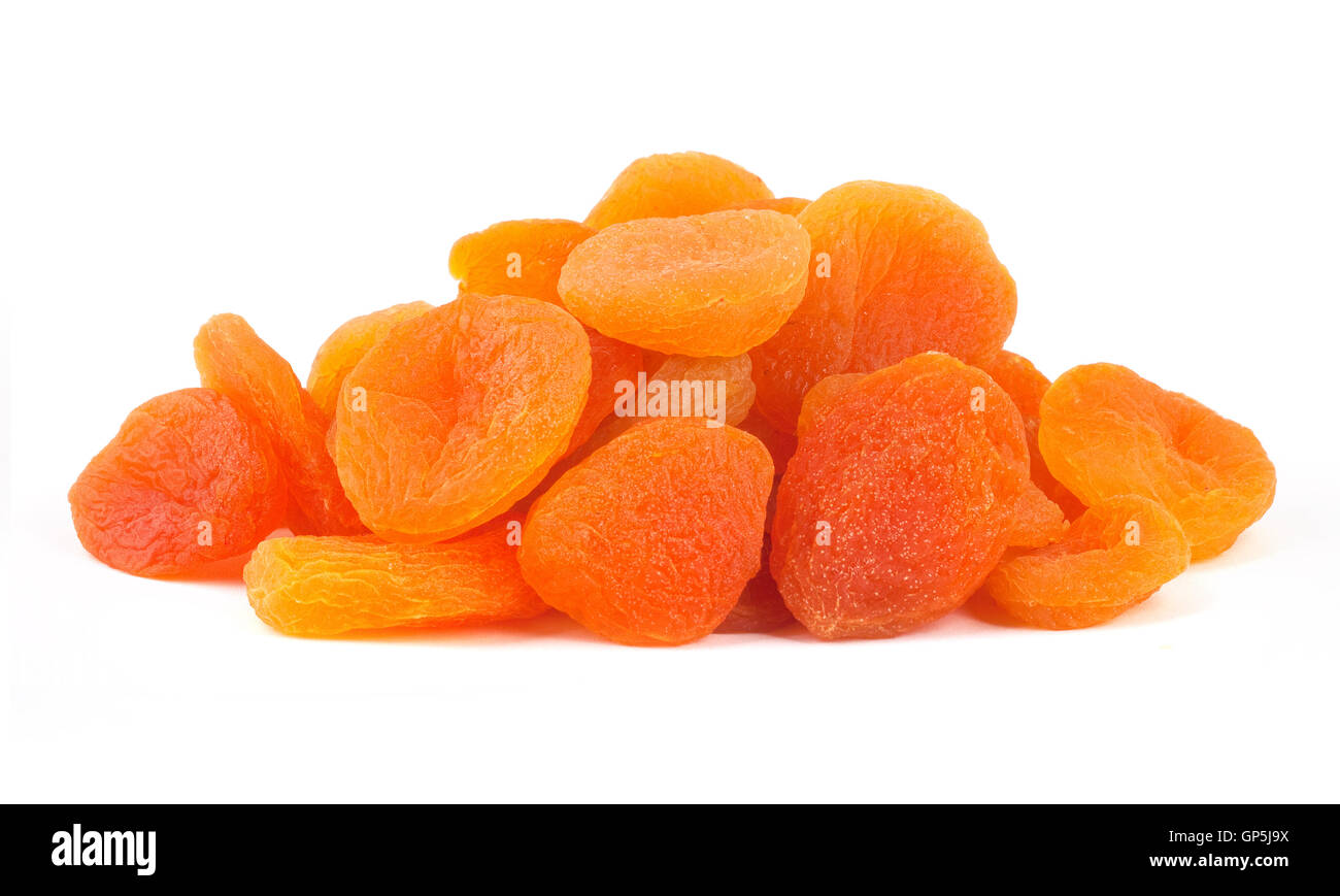 Dried apricot close up Cut Out Stock Images & Pictures - Alamy