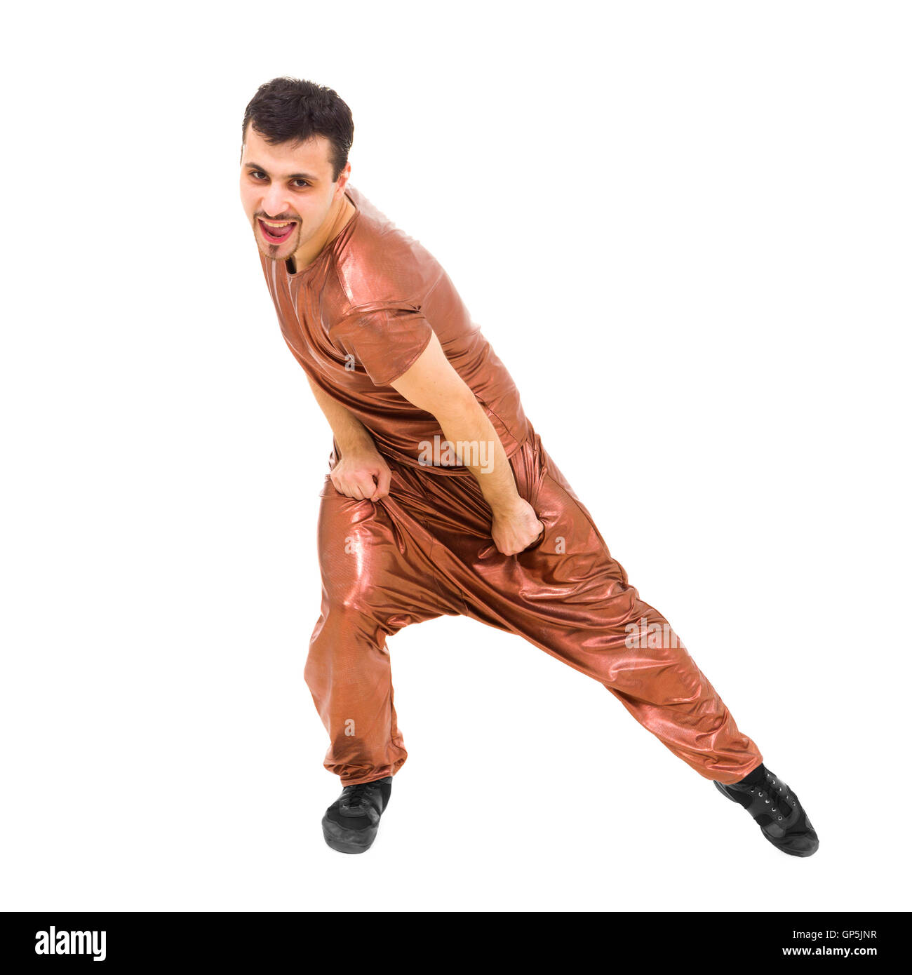 Attractive dancer showing some movements Stock Photo - Alamy