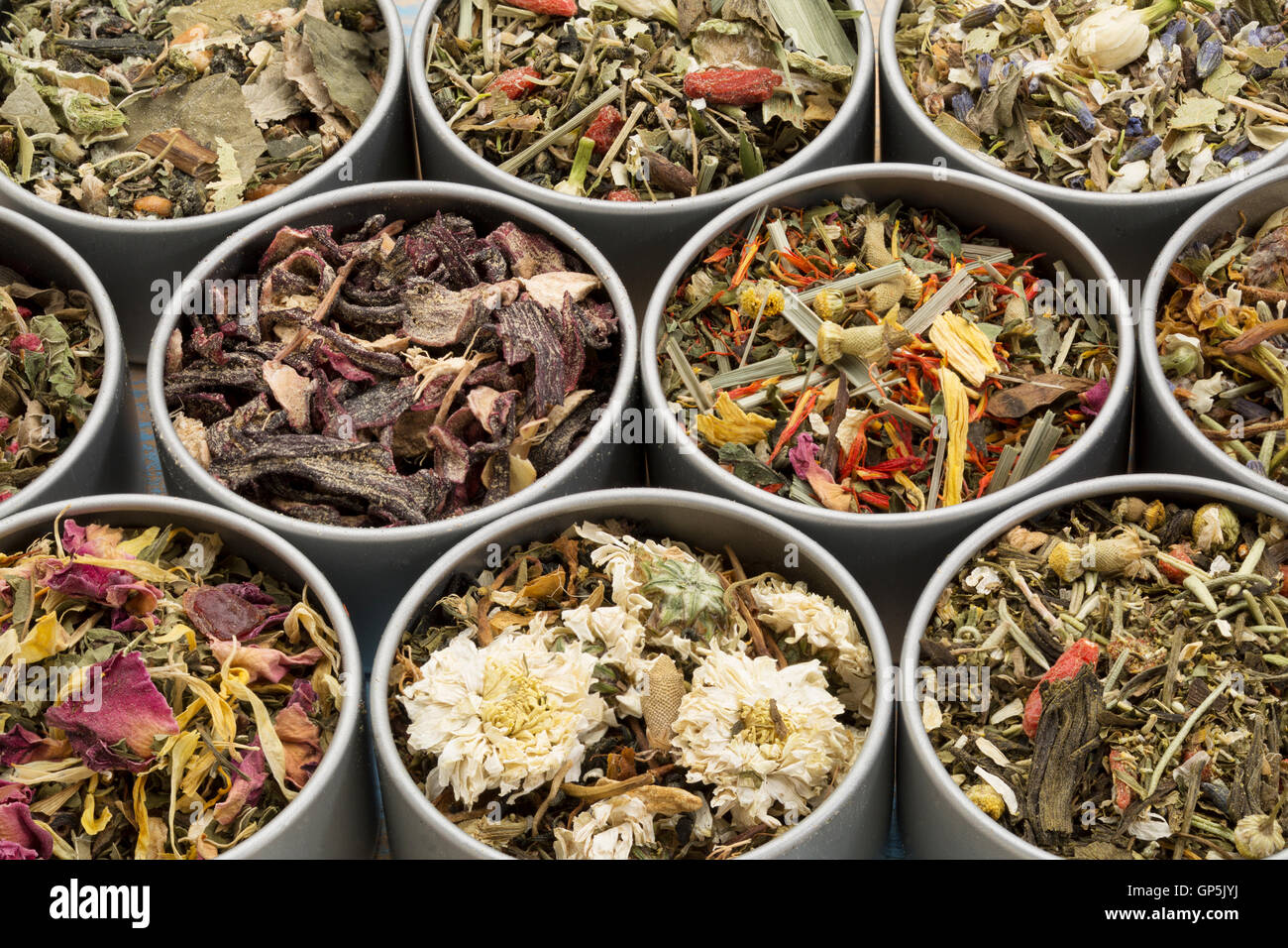 Herbal tea collection hi-res stock photography and images - Alamy