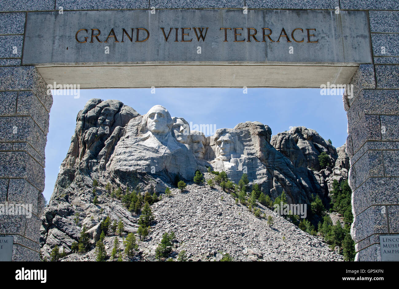 Mount Rushmore National Memorial, South Dakota, USA Stock Photo - Alamy