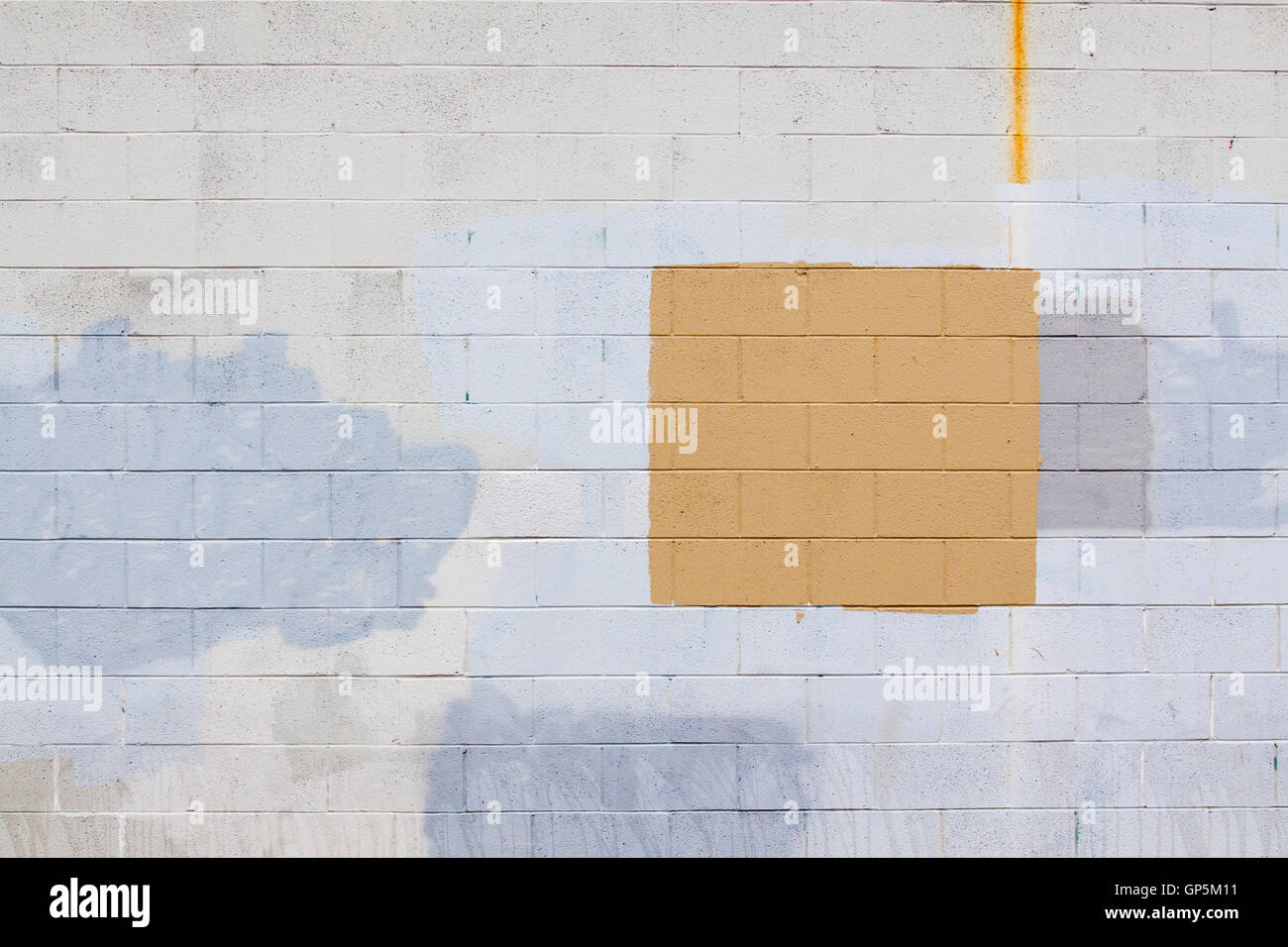 Paint Patches 2 Stock Photo - Alamy
