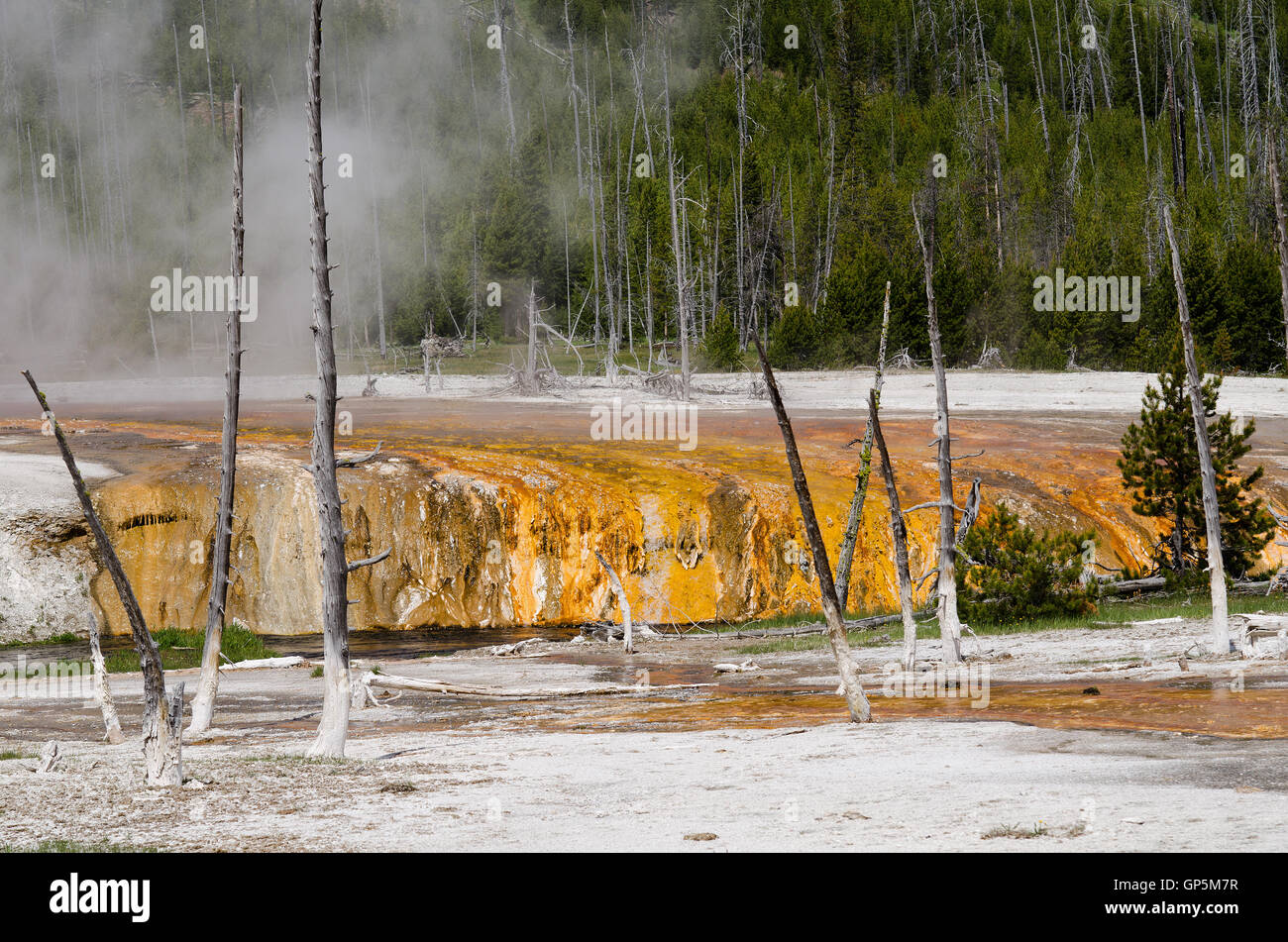 Yellowstone national park obsidian hi-res stock photography and images ...
