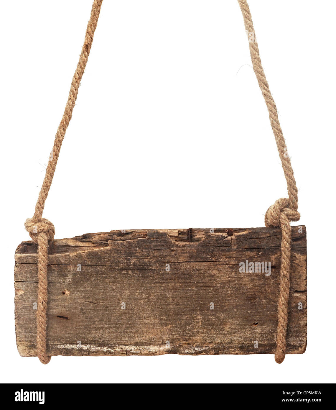 old signboard isolated on a white background Stock Photo - Alamy