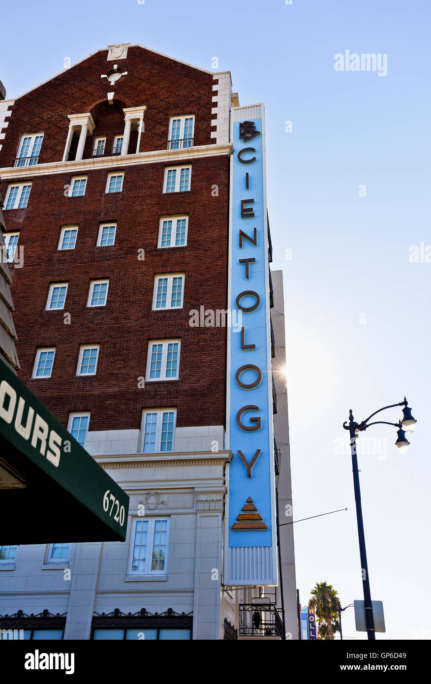 Scientology Building on Hollywood Boulevard in Los Angeles, California ...