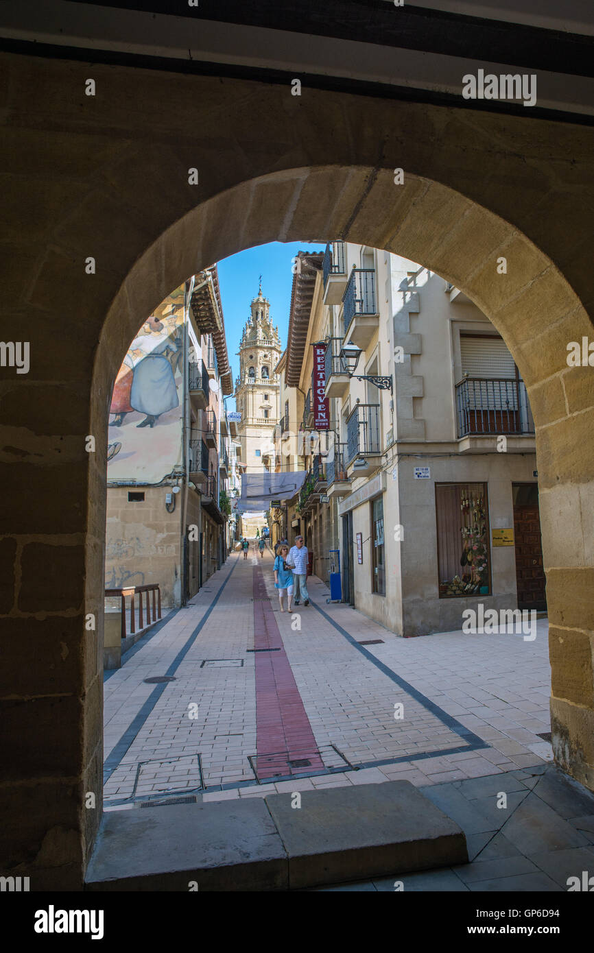 HARO, LA RIOJA, SPAIN - 31 AUGUST, 2016: Haro is a town and ...