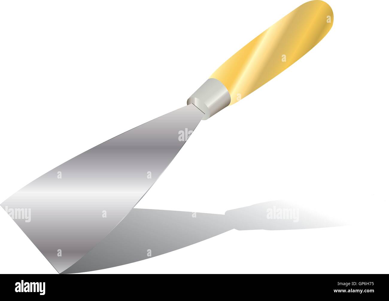 white, construction, background, handle, wooden, tool, equipment ...