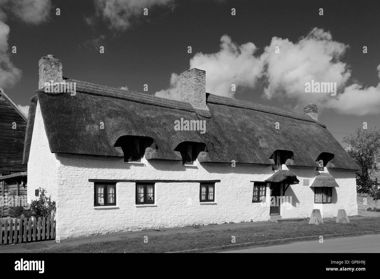 John clare cottage helpston cambridgeshire Black and White Stock Photos ...