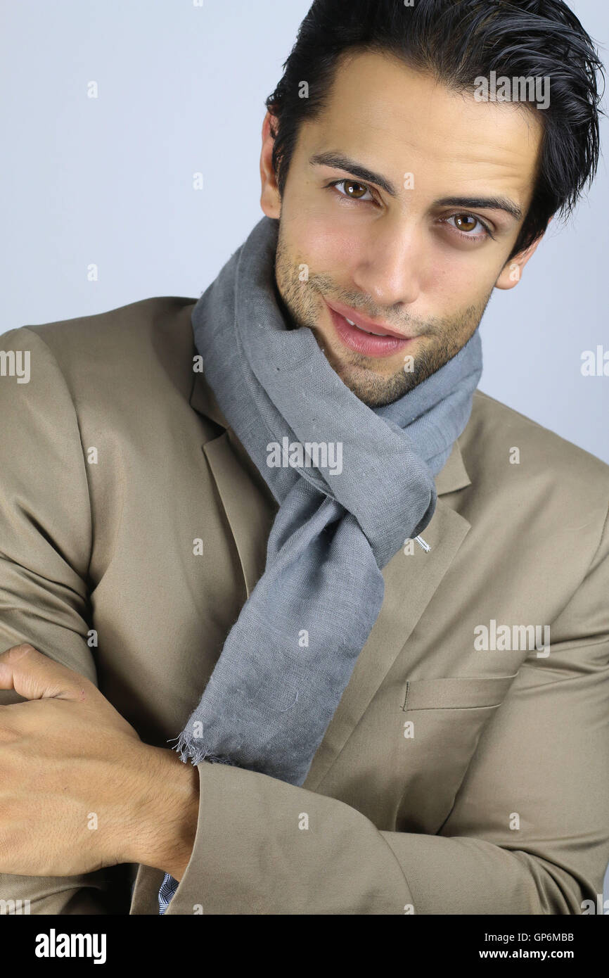 Handsome man having cold Stock Photo - Alamy