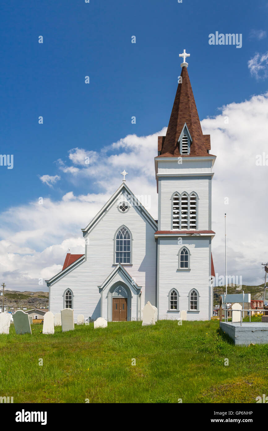 The Anglican Church at Fogo, Fogo Island, Newfoundland and Labrador ...
