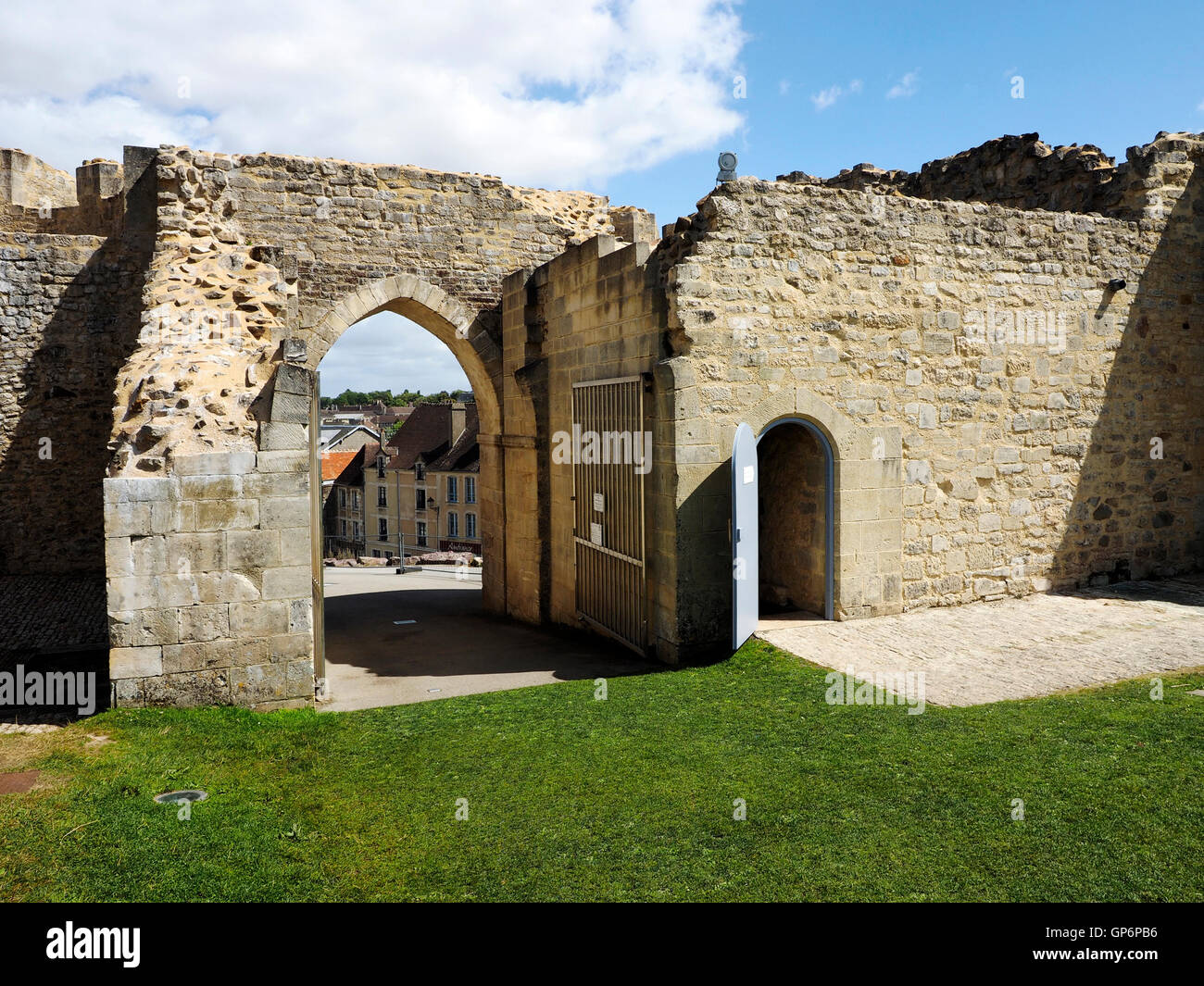Gateway gatehouse french france hi-res stock photography and images - Alamy