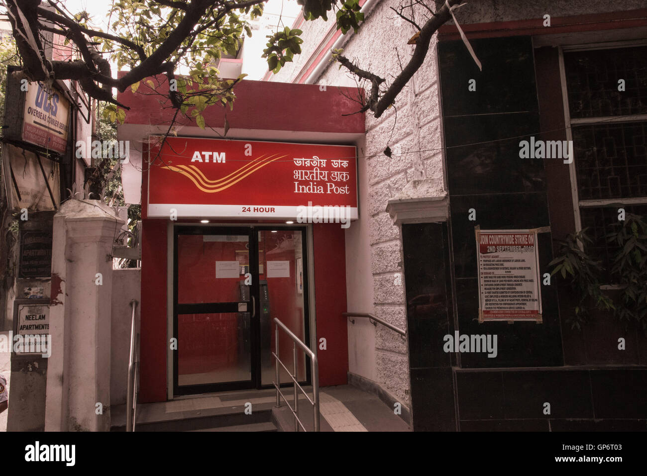Head Post Office and ATM, Calcutta, Kolkata, West Bengal, India, Asia ...