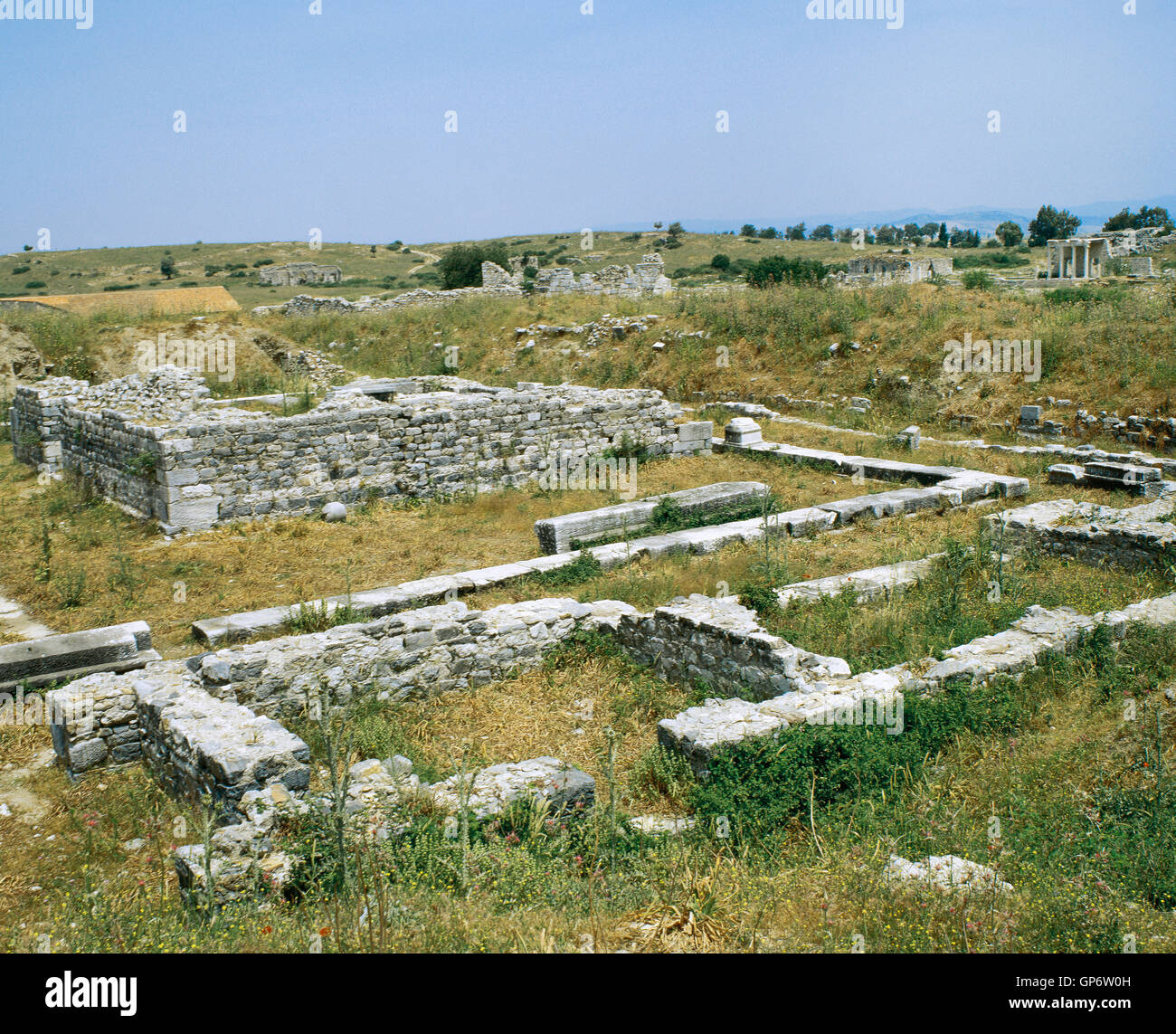 Turkey. Troy. Ruins Stock Photo - Alamy