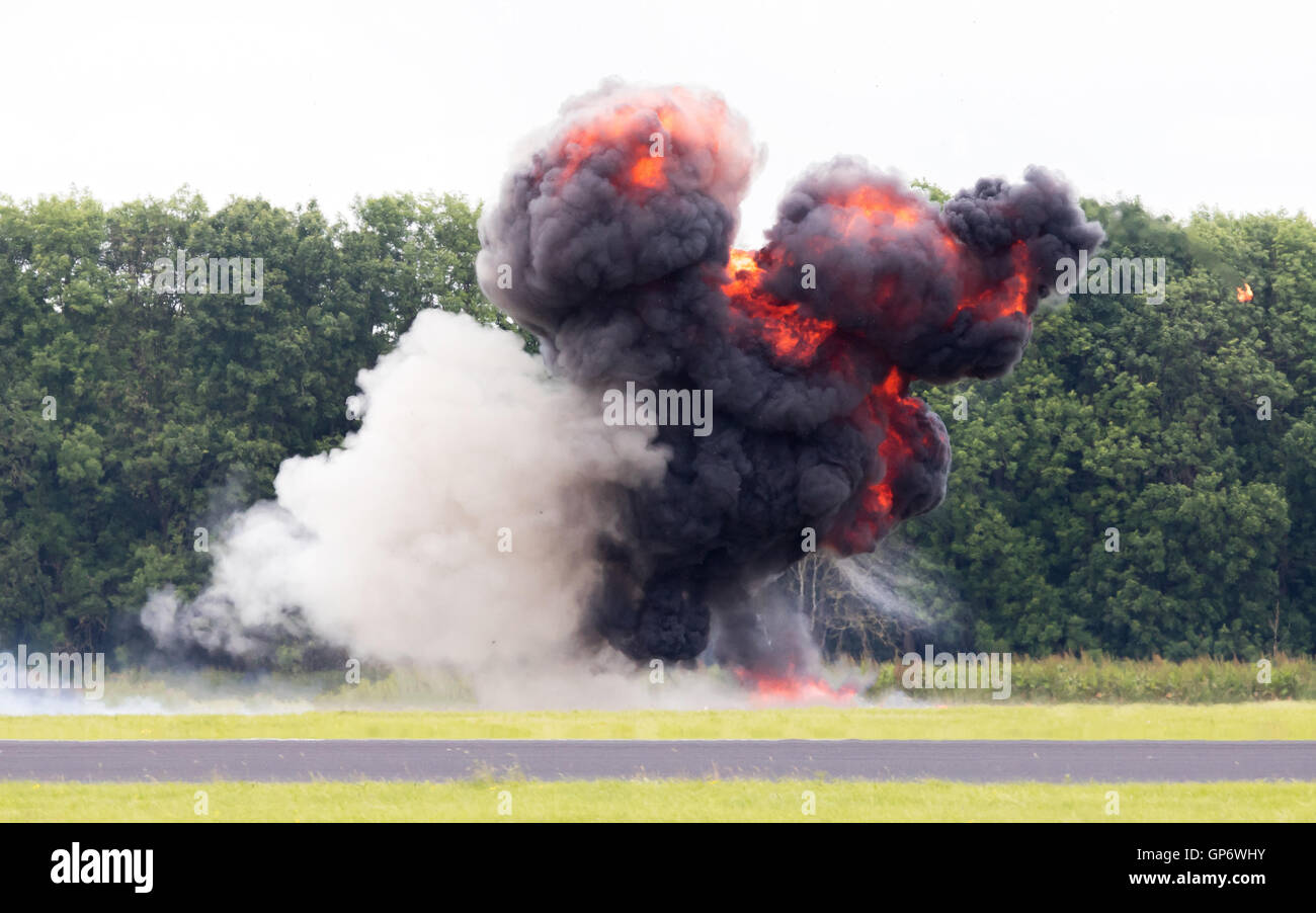 Airfield explosion hi-res stock photography and images - Alamy