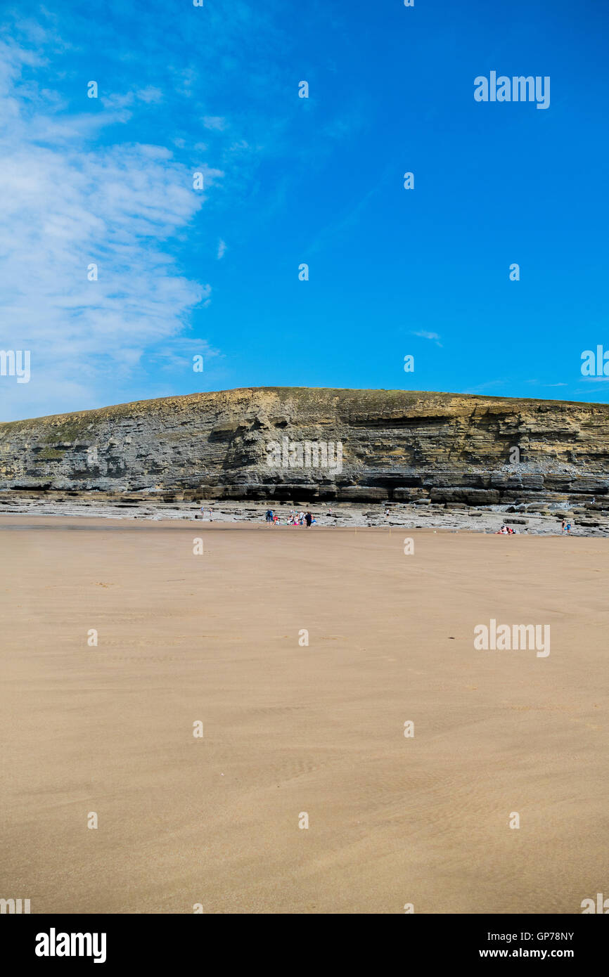 wales, gower, beach, bay, uk, cliffs, peninsula, swansea, coast, sea ...