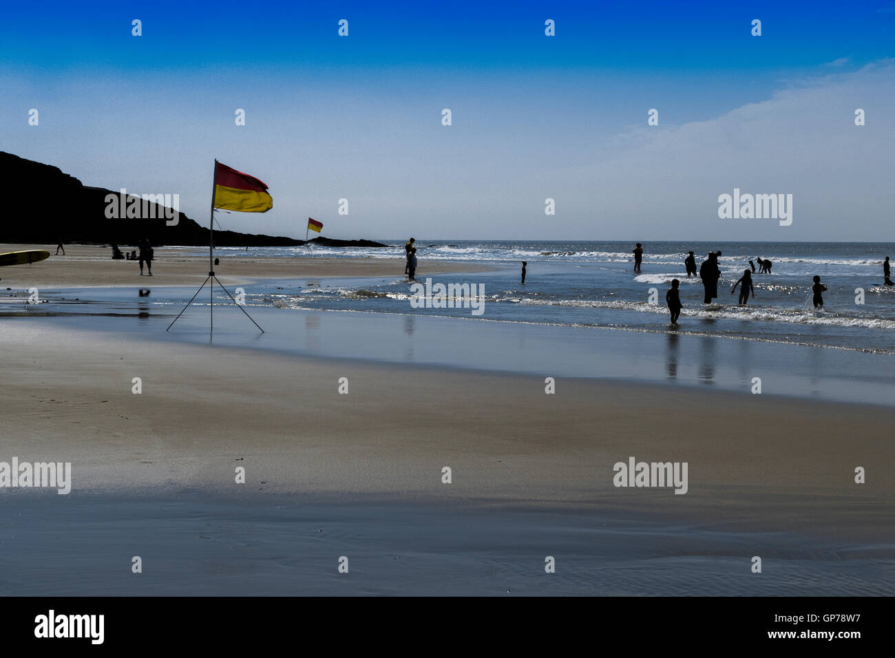 wales, gower, beach, bay, uk, cliffs, peninsula, swansea, coast, sea ...
