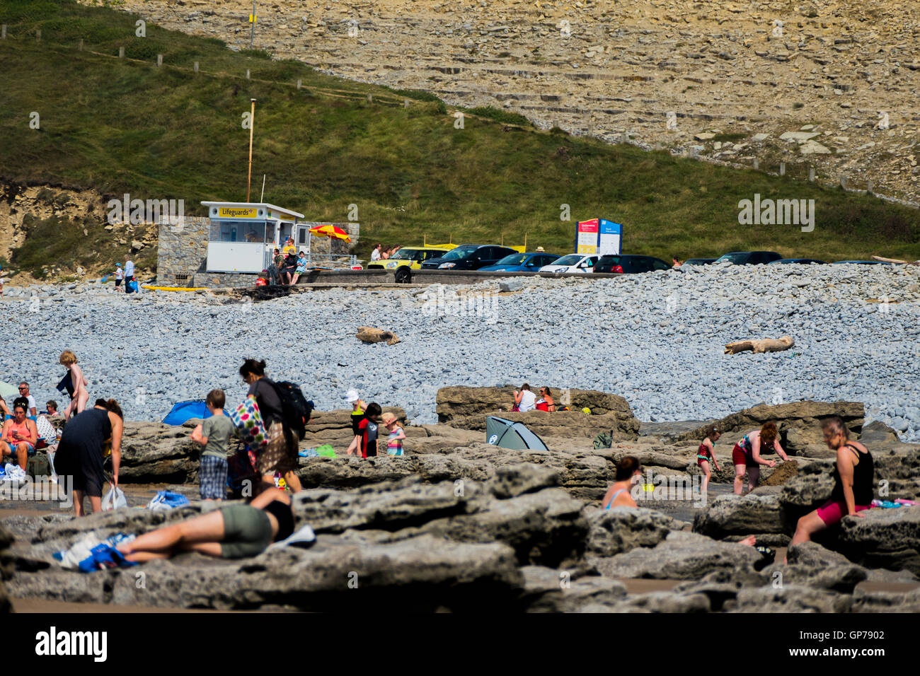wales, gower, beach, bay, uk, cliffs, peninsula, swansea, coast, sea ...