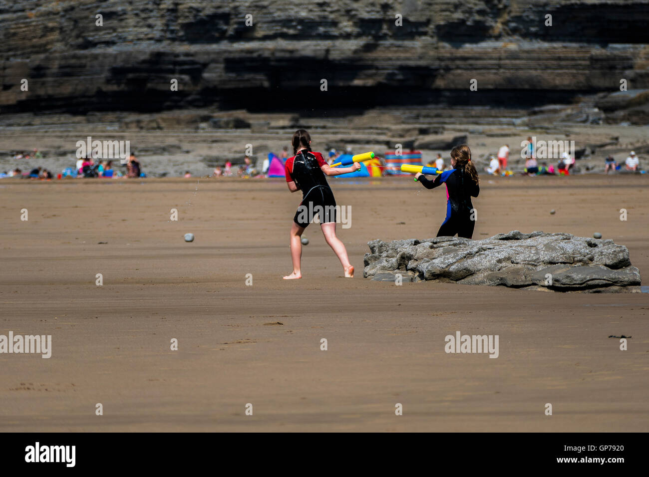 wales, gower, beach, bay, uk, cliffs, peninsula, swansea, coast, sea ...