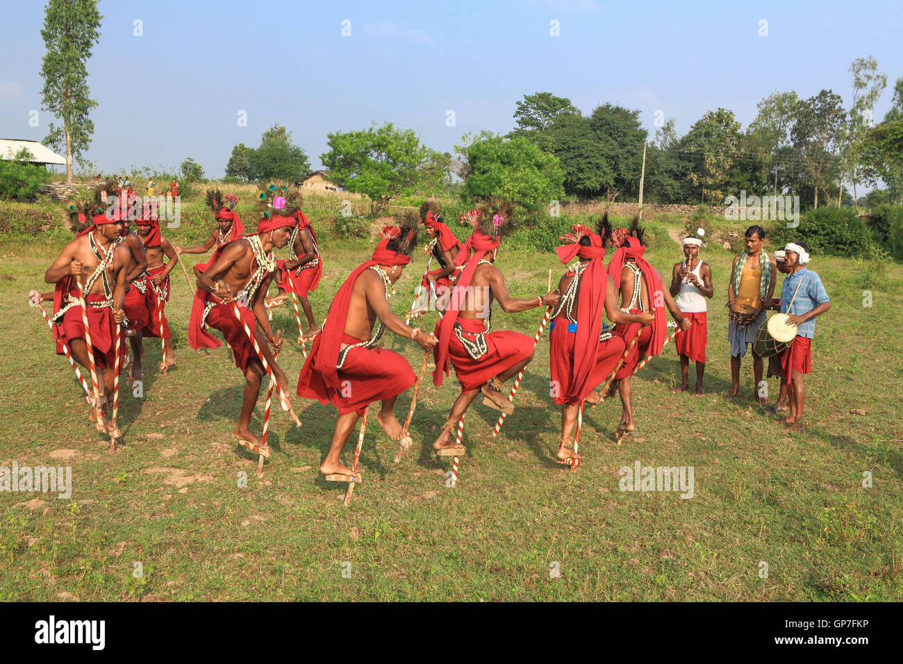 Gendi dance chhattisgarh india asia hi-res stock photography and images ...