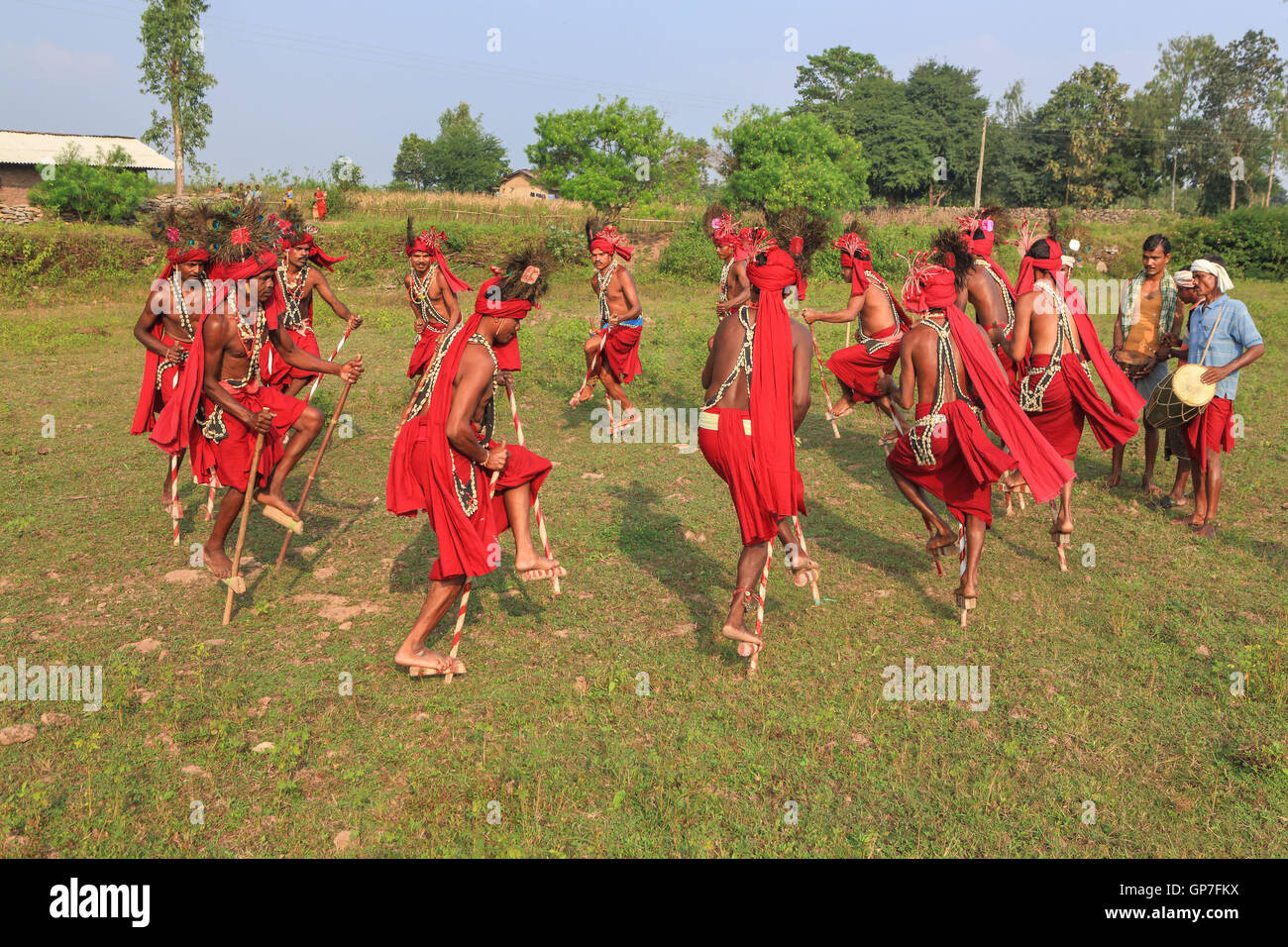 Gendi dance chhattisgarh india asia hi-res stock photography and images ...