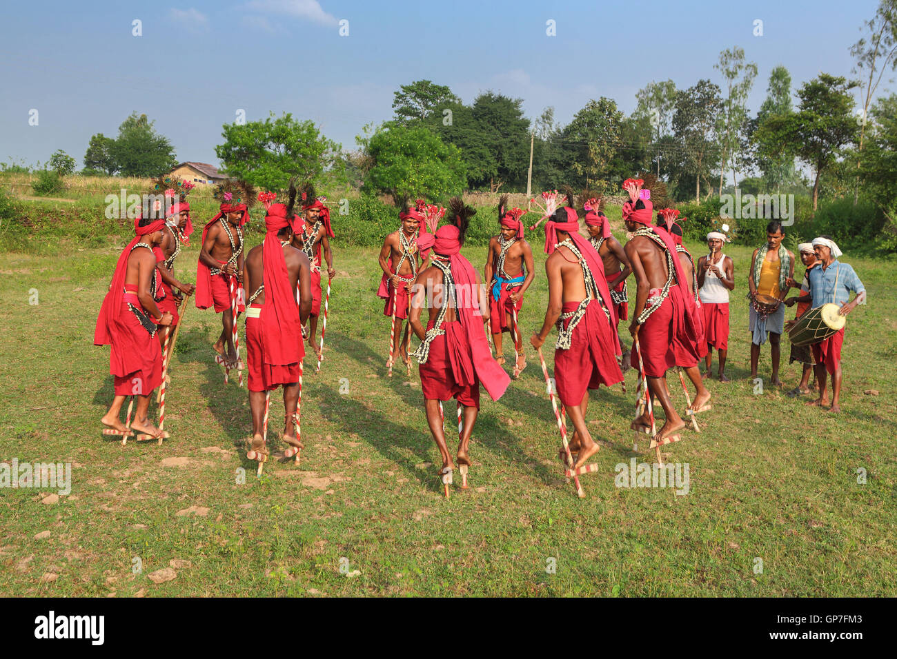 Gendi dance chhattisgarh india asia hi-res stock photography and images ...