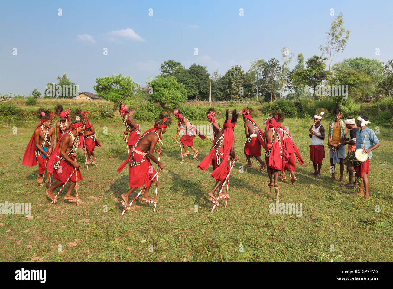 Gendi dance chhattisgarh india asia hi-res stock photography and images ...