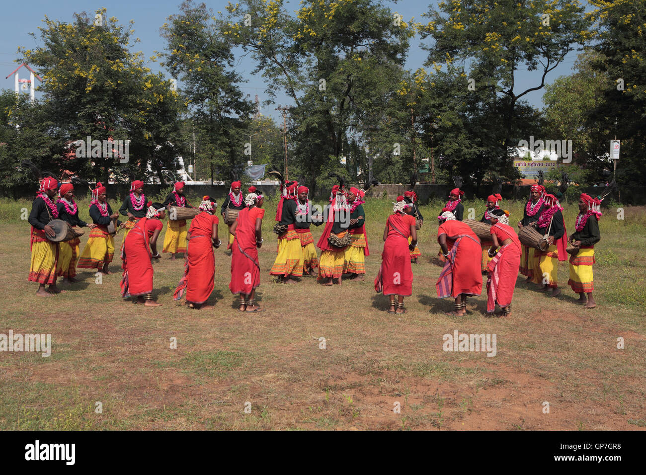 Mudia tribal dancer, jagdalpur, chhattisgarh, india, asia Stock Photo ...