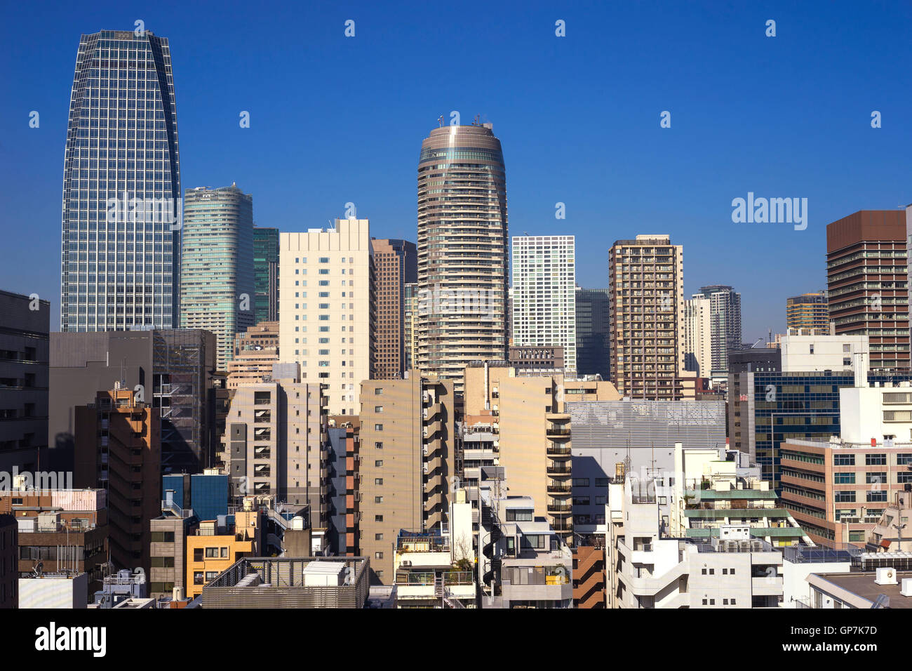 Buildings in tokyo, japan Stock Photo - Alamy